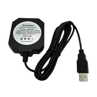 GeoAstra RTB609BT USB/Bluetooth RTK GNSS Receiver - IP67, L1/L5, cm...